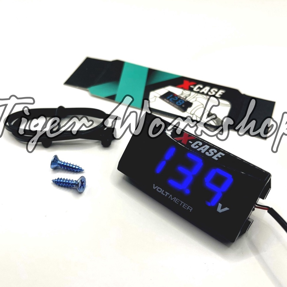 Jual Frc Voltmeter Aki Waterproof VOLT METER AKI Alat Pengukur Aki u Murah | Shopee Indonesia