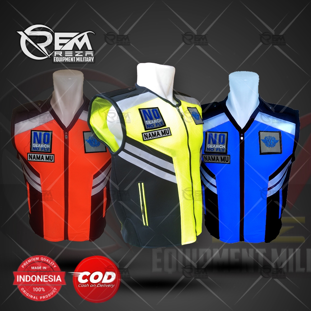 Jual Rompi AVSEC Aviation Security rompi Double Mesh Dobel mess tebal ...