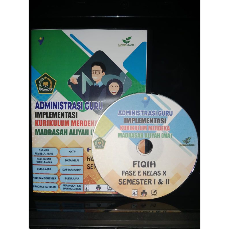 Jual CD ADMINISTRASI GURU IMPLEMENTASI KURIKULUM MERDEKA MATA PELAJARAN (FIQIH KLS 10 2 SEMESTER ...