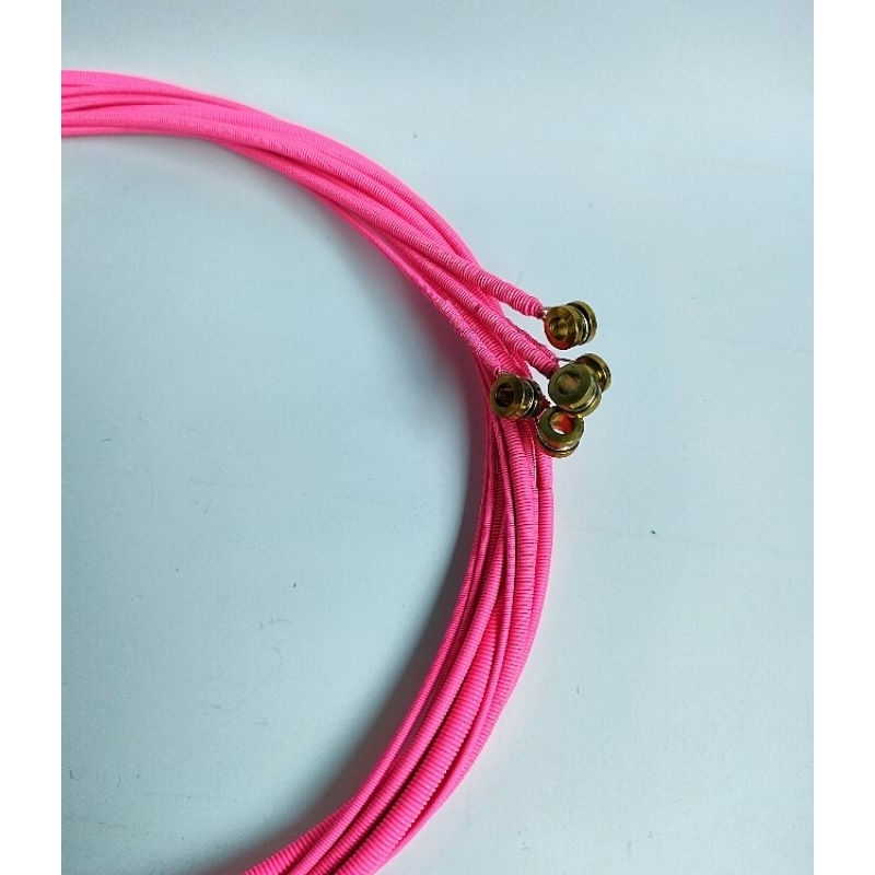 Jual Senar Bass electrik Model neon Pink 5 string | Shopee Indonesia