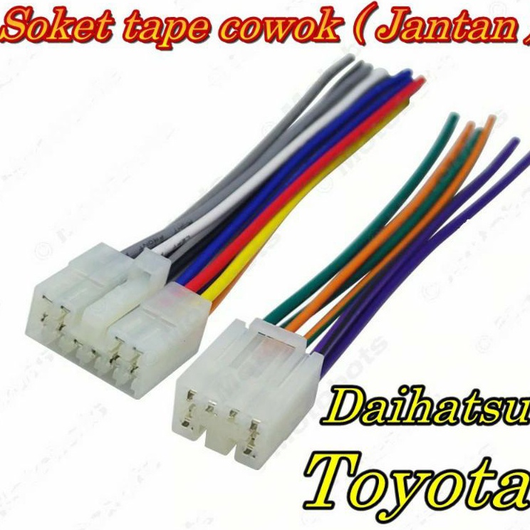Jual Cpf Kabel Head Unit Soket 16 Pin Untuk Pasang Head unit Copotan Ex ...
