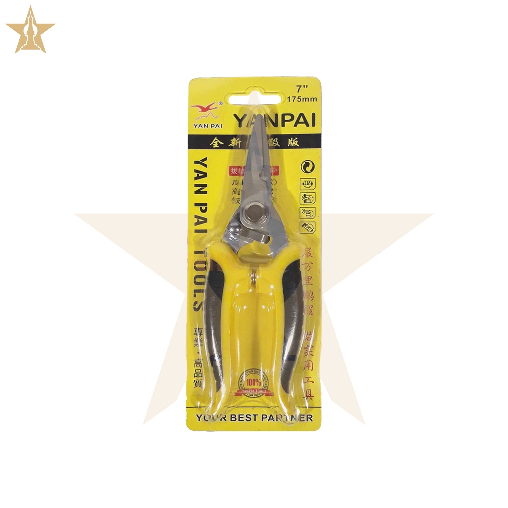Jual YANPAI 7" Gunting Stainless dan ringan untuk memotong dahan stek ...