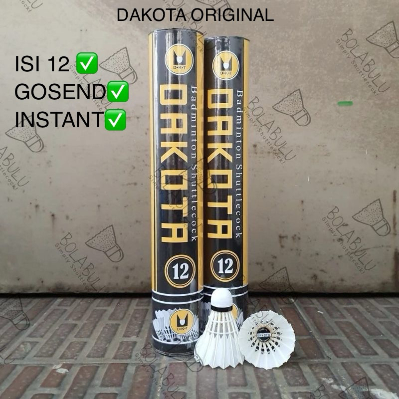 Jual Shuttlecock Dakota original kok badminton cock Bulu tangkis ...