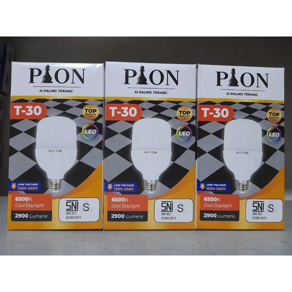 Jual Lampu LED Bohlam LED Cahaya Putih PION Low Voltase | Shopee Indonesia