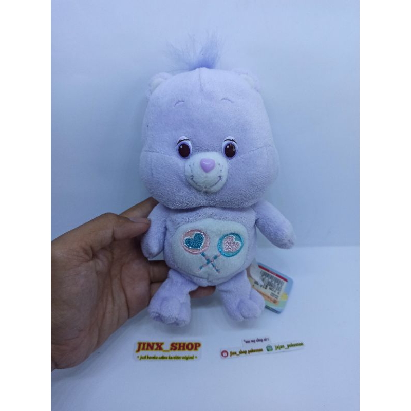 Jual boneka carebear care bears original purple candy | Shopee Indonesia
