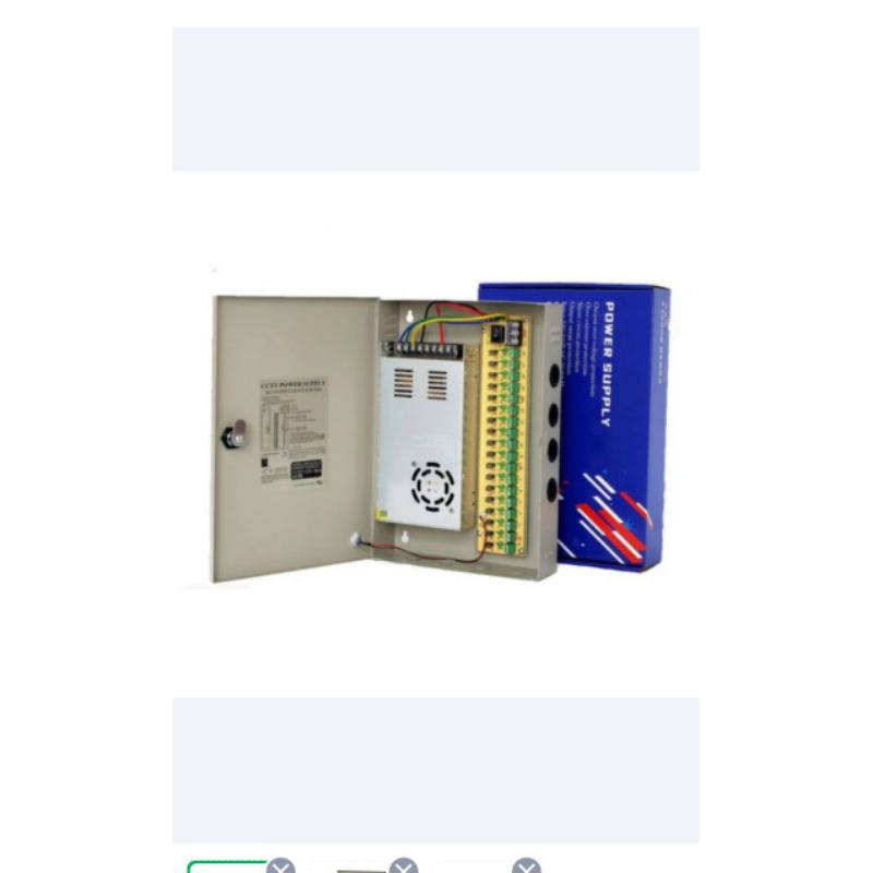 Jual Power Supply 12 V 30A PANEL BOX PSU BOX 12 Volt 30 Ampere-GNB ...