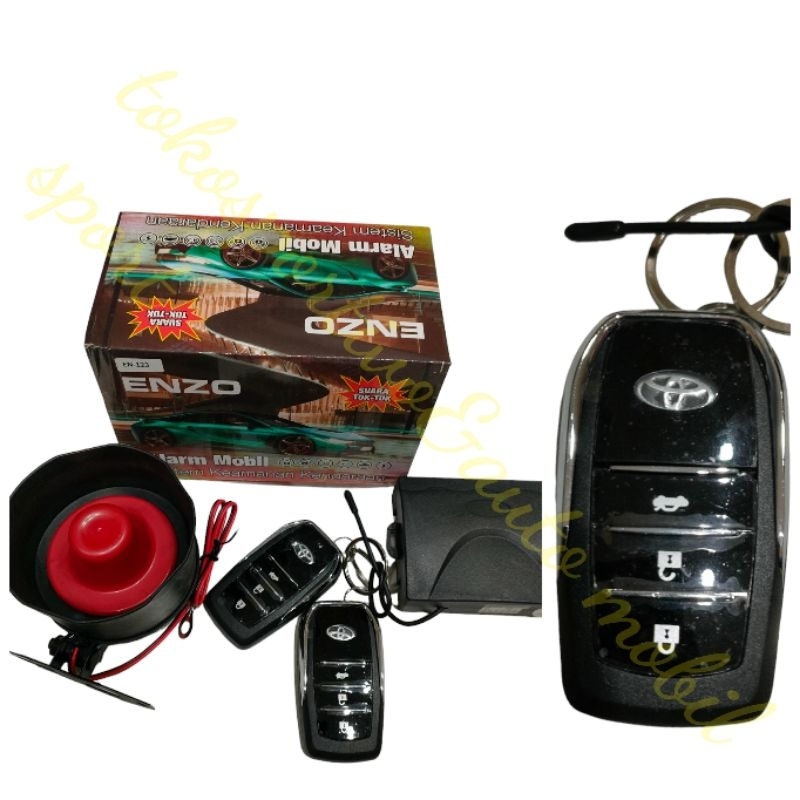 Jual Alarmn Remote kunci mobil universal semua mobil model kunci ...