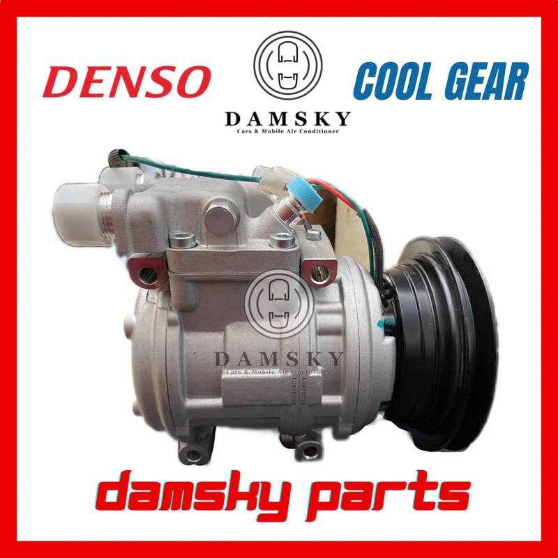 Jual Kompresor Compressor AC Mobil Hino 500 24Volt Isuzu Elf 12Volt ...