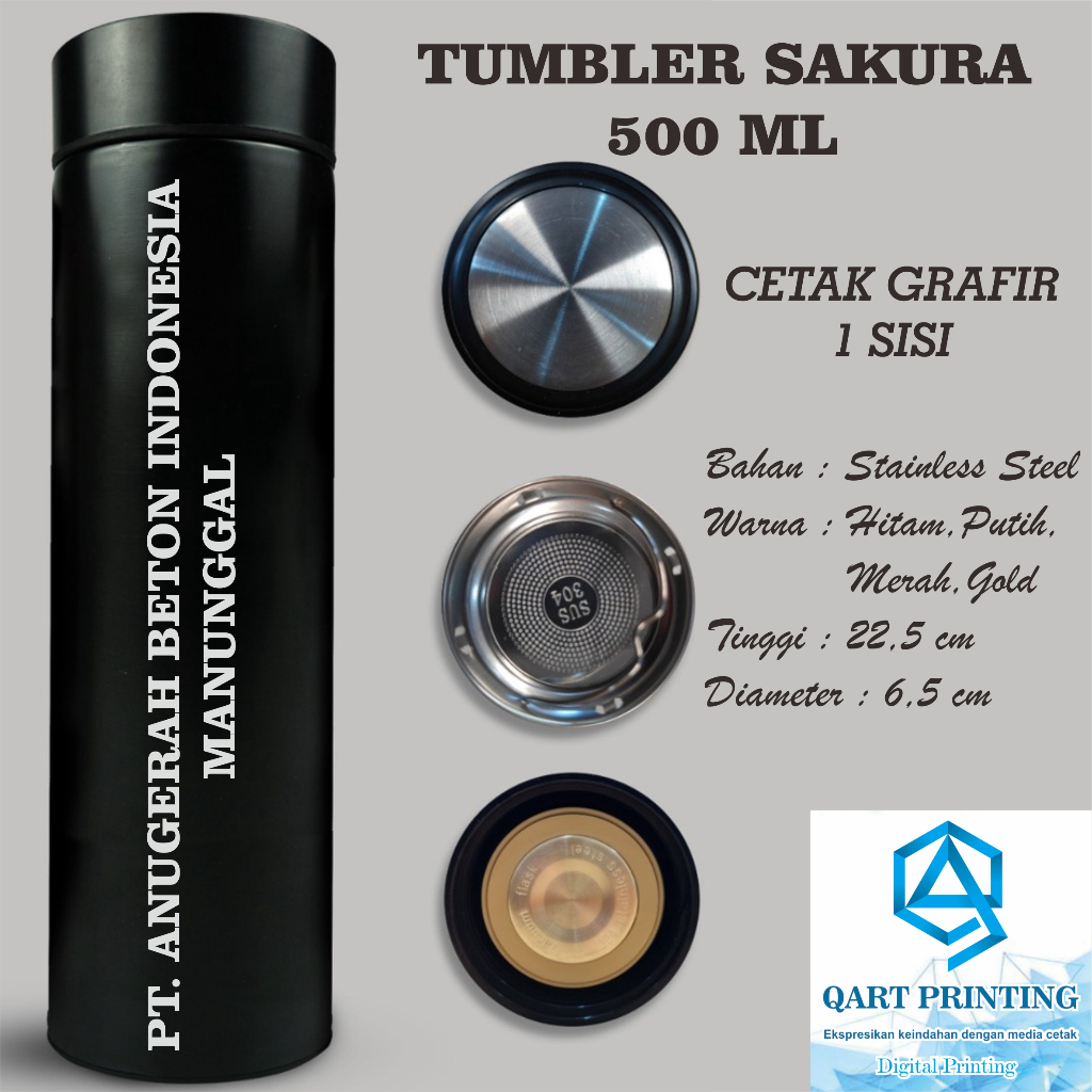 Jual TUMBLER SAKURA GRAFIR CUSTOM / TUMBLER SAKURA GRAFIR CUSTOM / BOTOL SAKURA GRAFIR CUSTOM ...