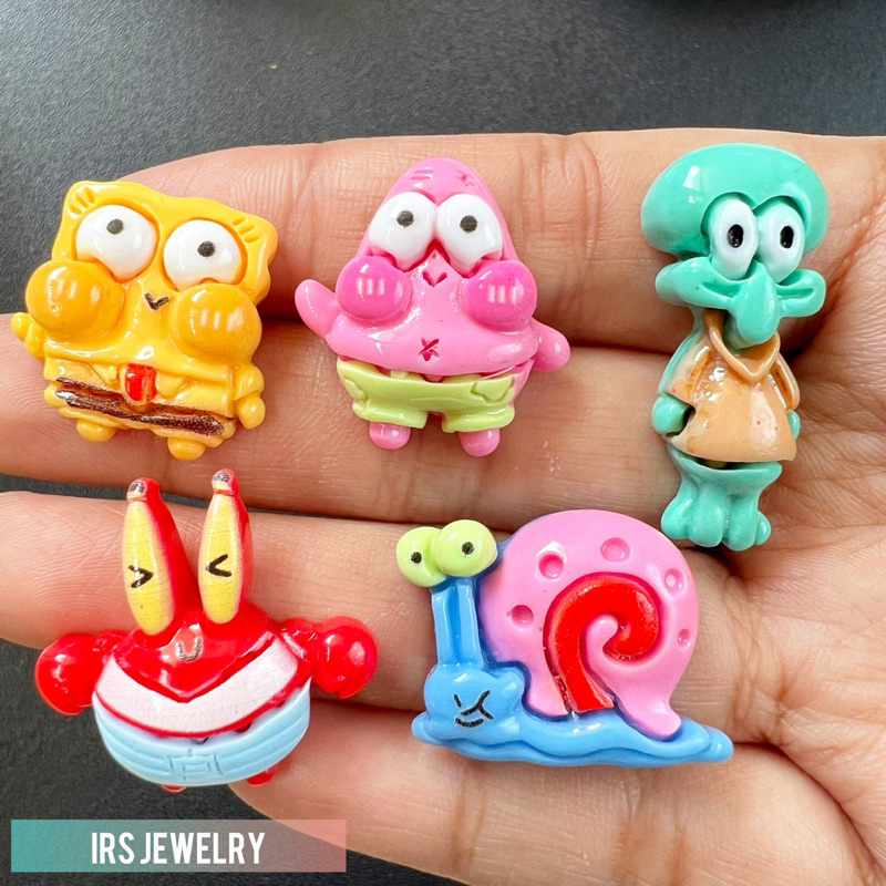 Jual Resin Clay SpongeBob Kru ( isi 100pcs) | Shopee Indonesia