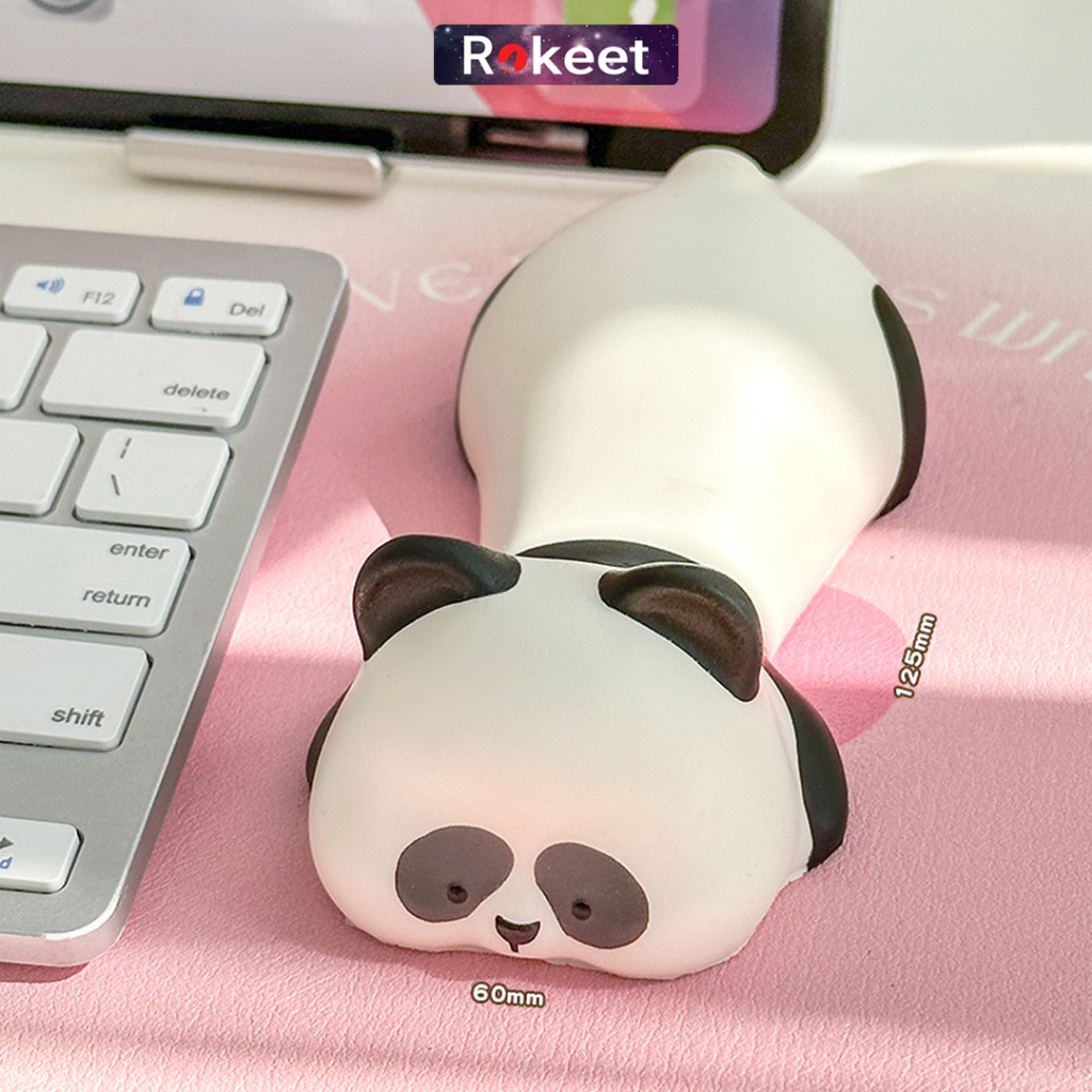 Jual Rokeet Mouse Pad Cute Wrist Rest Pad Keyboard Bantalan Pergelangan ...