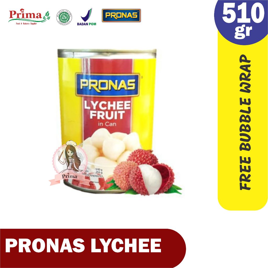 Jual Leci kaleng - PRONAS lychee in syrup 510gr | Shopee Indonesia