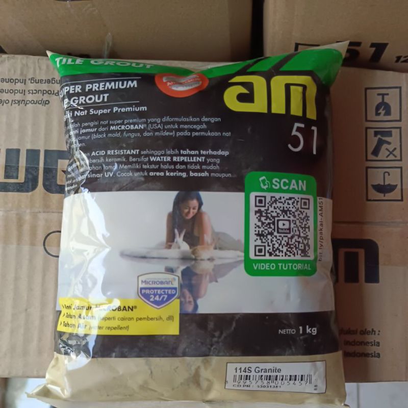 Jual AM 51 Granit - 114S - 1 kg | Shopee Indonesia