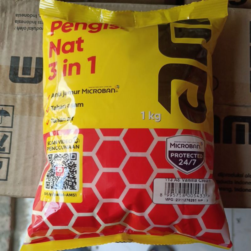 Jual AM 51 Vanilla Cream - 113 AS - 1 kg | Shopee Indonesia