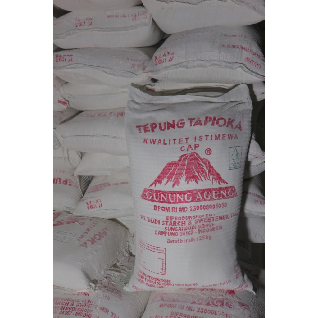 Jual GUNUNG AGUNG TEPUNG TAPIOKA ACI REPACK 1 KG | Shopee Indonesia