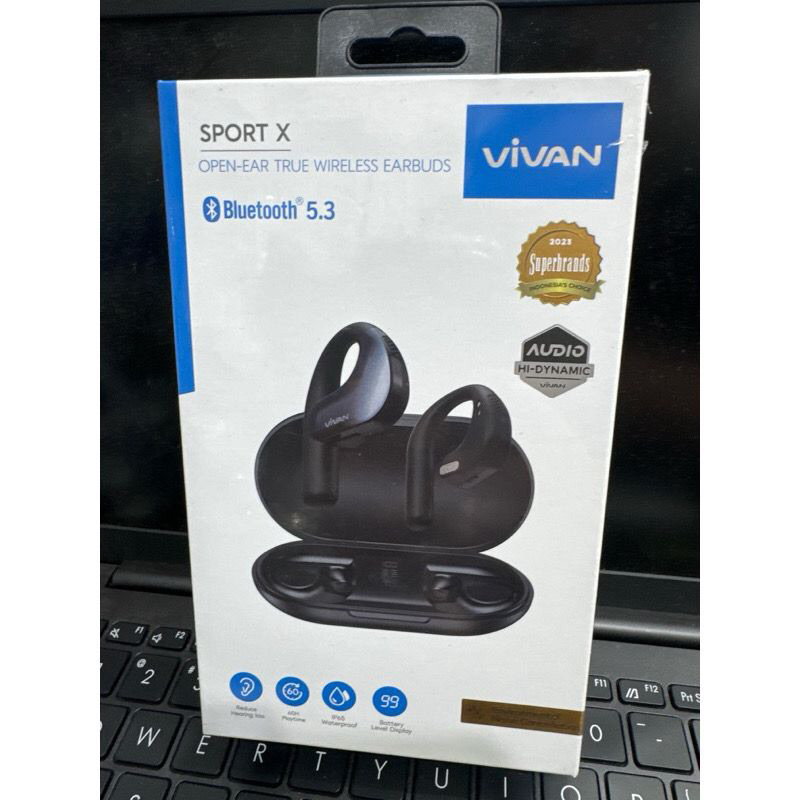 Jual HEADSET VIVAN SPORT X OPEN EAR TRUE WIRELESS EARBUDS TWS ORIGINAL ...