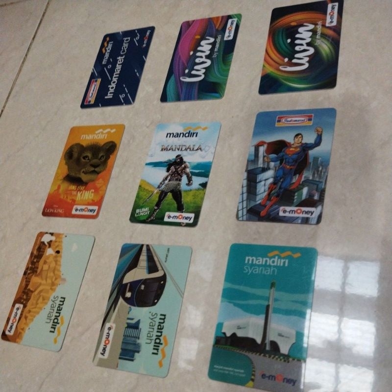 Jual EMONEY NFC EMONEY MANDIRI EDISI KHUSUS Etoll custom Flazz BCA ...