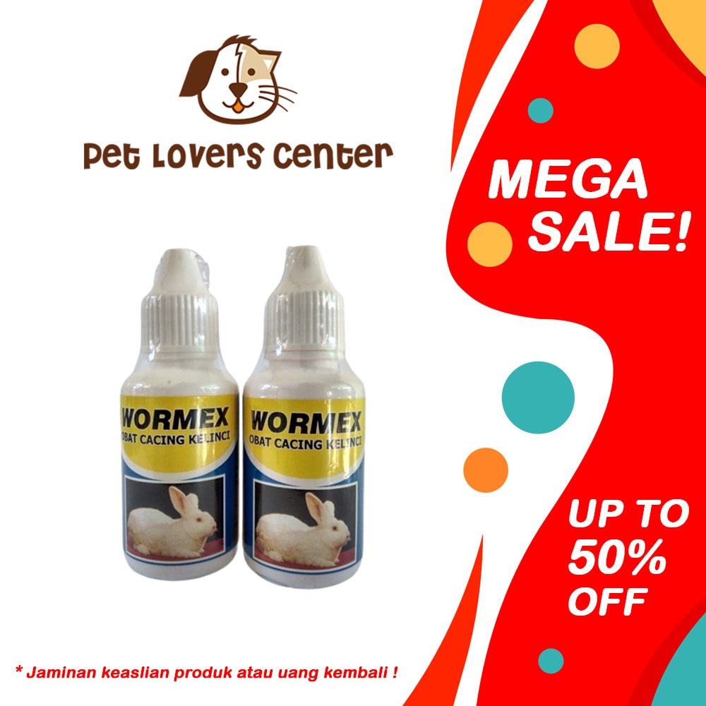 Jual Obat Cacing Kelinci - Wormex 30 ml | Shopee Indonesia