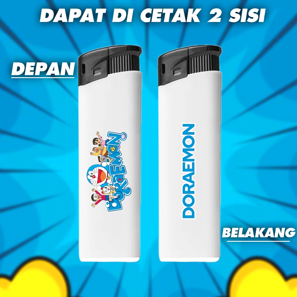 Jual Custom Cricket Korek Api Lighter Promosi Cetak UV Print Warna ...