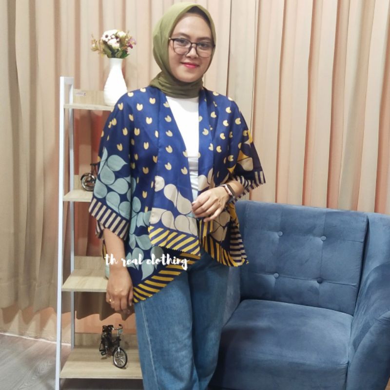 Jual | COD | OOTD outer scarf batwing / outer scarf model kelalawar ...