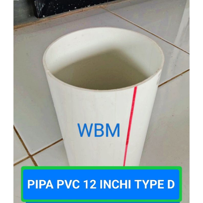 Jual Pipa pvc paralon 12 inchi type D panjang 30 cm | Shopee Indonesia