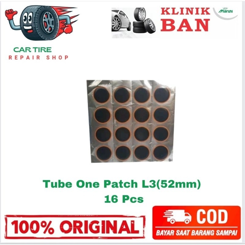 Jual Maruni Tube Patch L3 Sheet Tambal Ban Tip Top | Shopee Indonesia