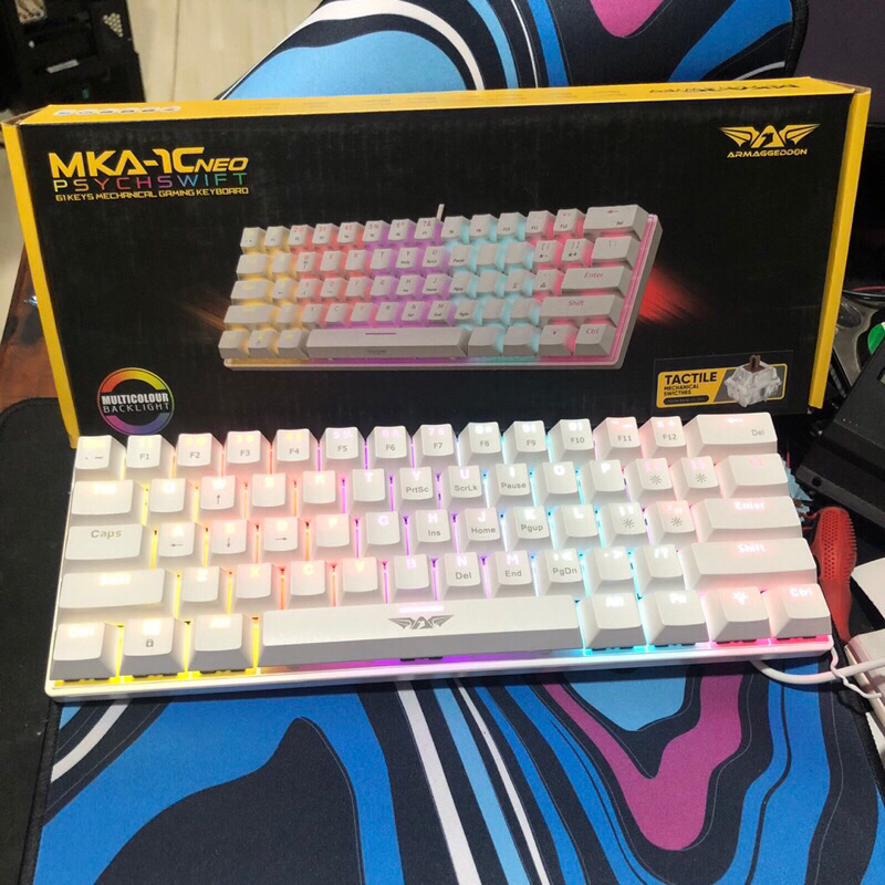 Jual keyboard mechanical armaggeddon mka-1c neo psychswift 60% | Shopee ...