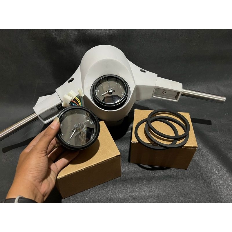 Jual Spido spidometer speedometer vespa new px px digital custom model ...