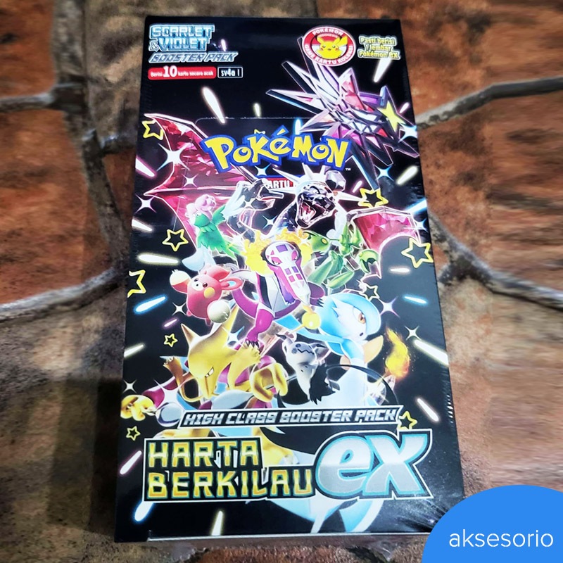 Jual [PROMO] Pokemon TCG Indonesia Seri SV4a High Class Booster BOX Harta Berkilau ex - TANPA ...