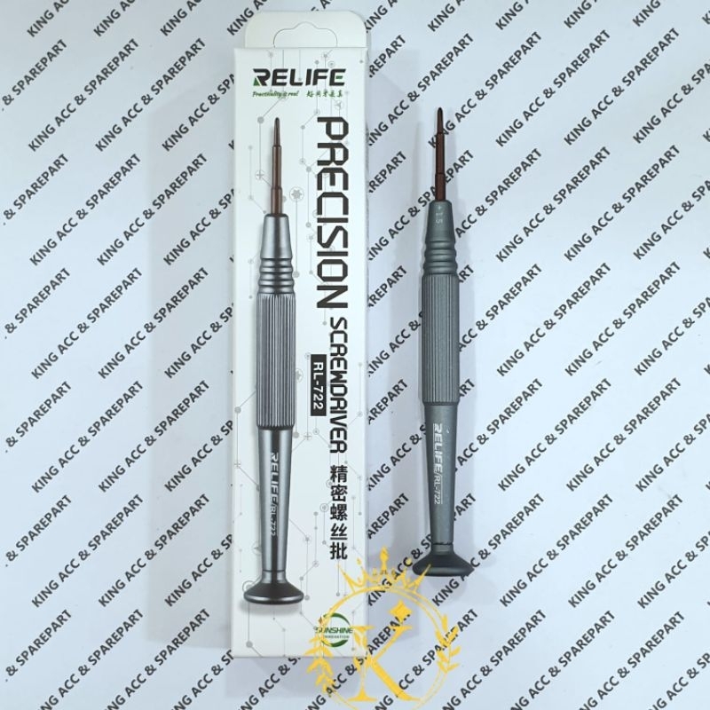 Jual TOOLS OBENG SATUAN SCREWDRIVER RELIFE RL-722 PLUS 1.5 + | Shopee ...