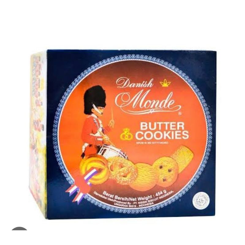 Jual monde butter cookies 454 gram | Shopee Indonesia