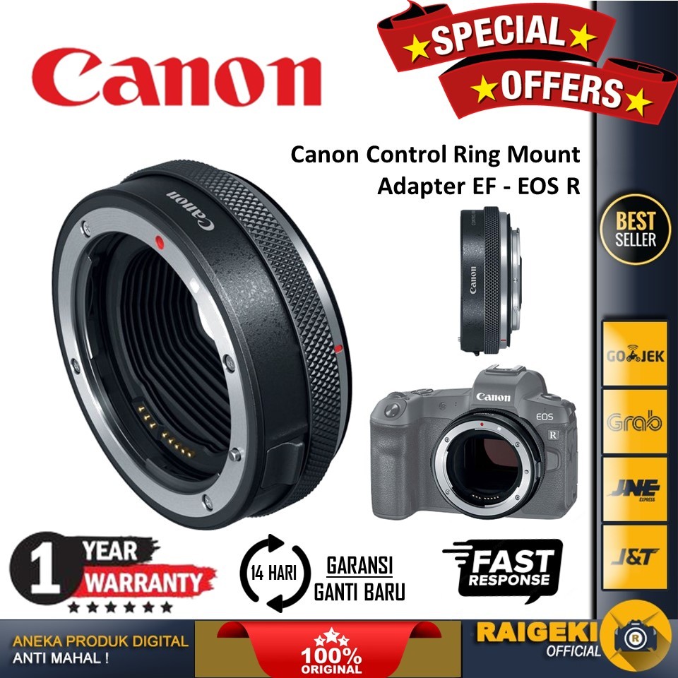 Jual Canon Control Ring Mount Adapter EF - EOS R | Shopee Indonesia