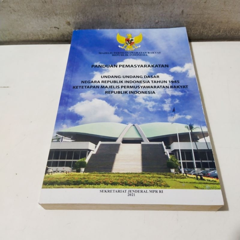 Jual Buku Panduan Pemasyarakatan Undang-Undang Dasar Negara Republik Indonesia Tahun 1945 ...