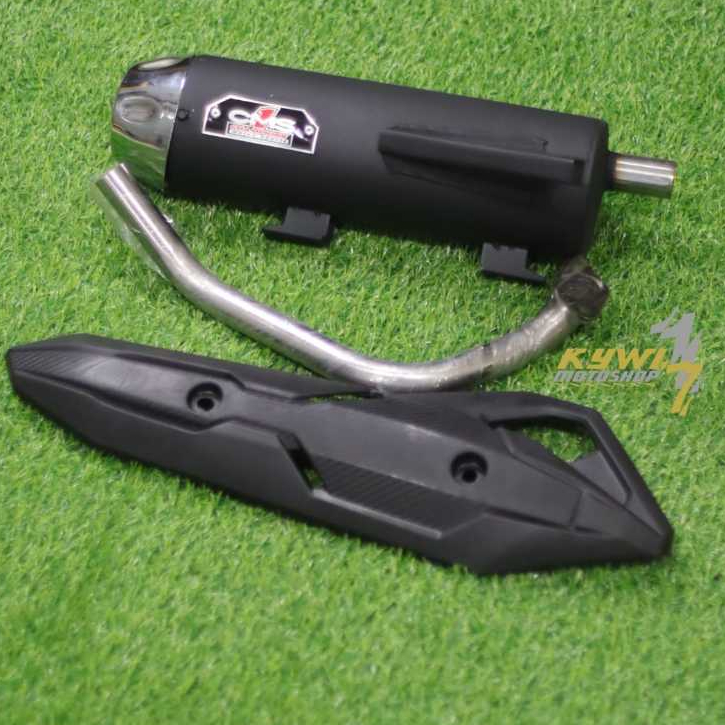 Jual Knalpot Full system Copy CMS Vario LED Old 125 150 End Muffler ...