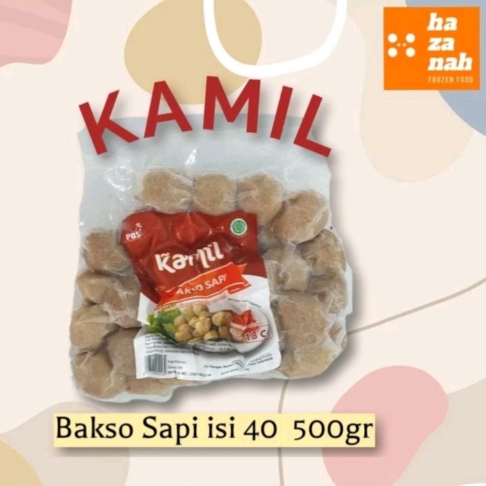 Jual Kamil Bakso Sapi isi 40 500gr | Shopee Indonesia