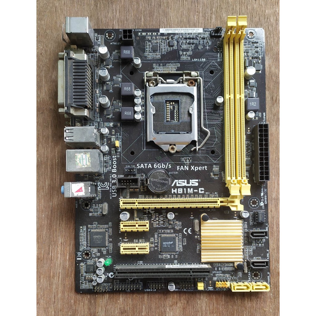 Jual MOBO MOTHERBOARD MSI HB81M-E33 - ASUS H81M-C | Shopee Indonesia