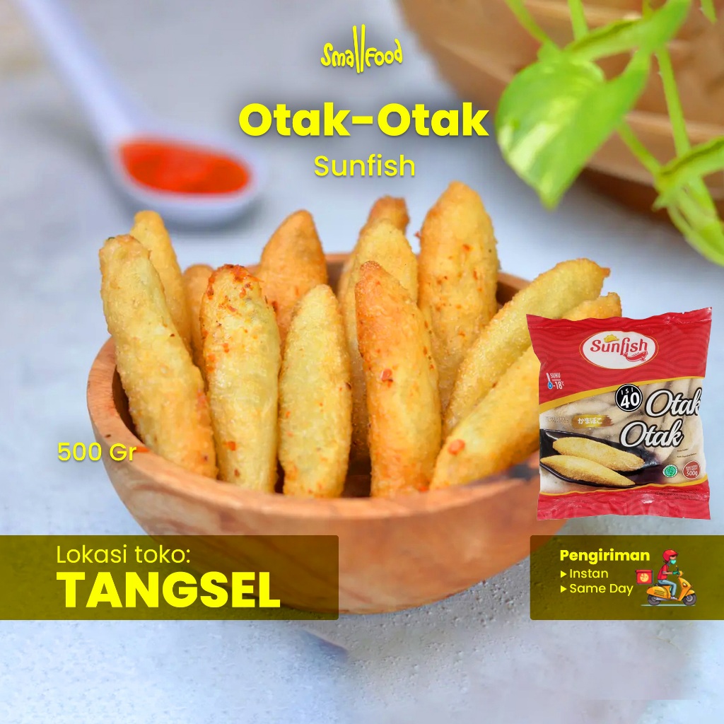 Jual Sunfish Otak Otak Ikan isi 40 500gr / Otak Otak / Smallfood Frozen ...