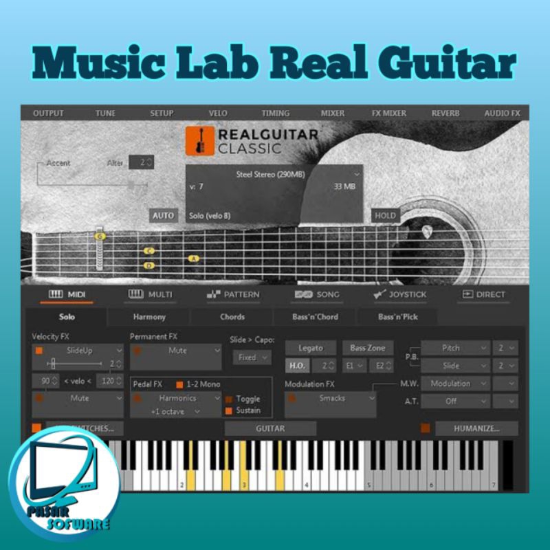 Jual Program Music Lab MusicLab Real Guitar Steel String VST Plugin ...