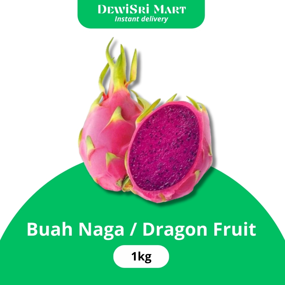 Jual Buah Naga / Dragon Fruit 1kg - Dewi Sri Mart | Shopee Indonesia