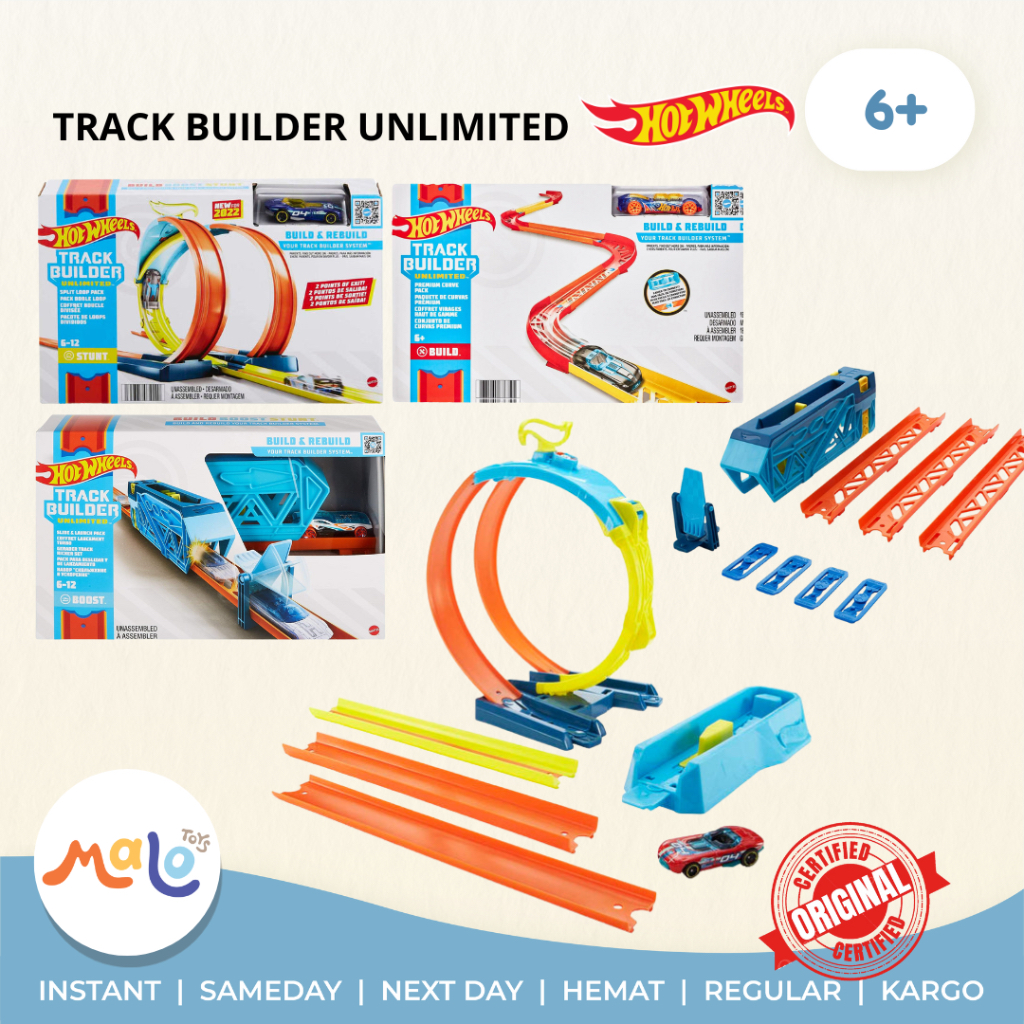 Jual MALOTOYS - HOT WHEELS Track Builder Unlimited [ORIGINAL] MATTEL ...