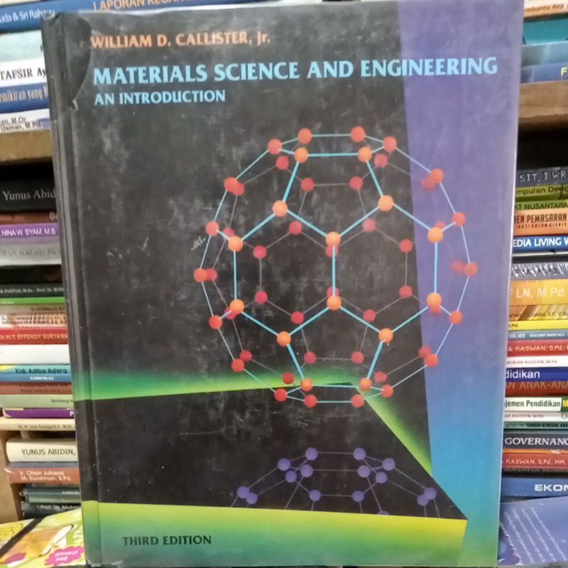 Jual MATERIALS SCIENCE AND ENGINERING AN INTRODUCTION William D ...