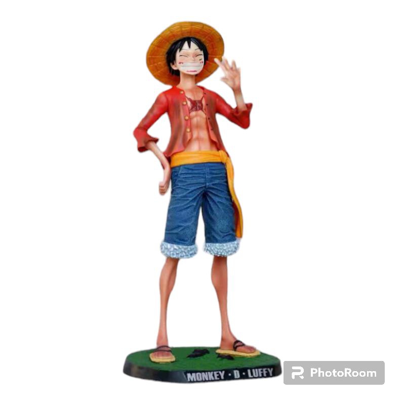 Jual action figure one piece luffy hai jumbo 45cm big size | Shopee ...