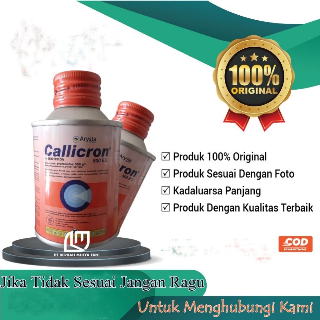 Jual Insektisida Callicron 500EC 100 ml Calicron Obat Pembasmi Hama ...