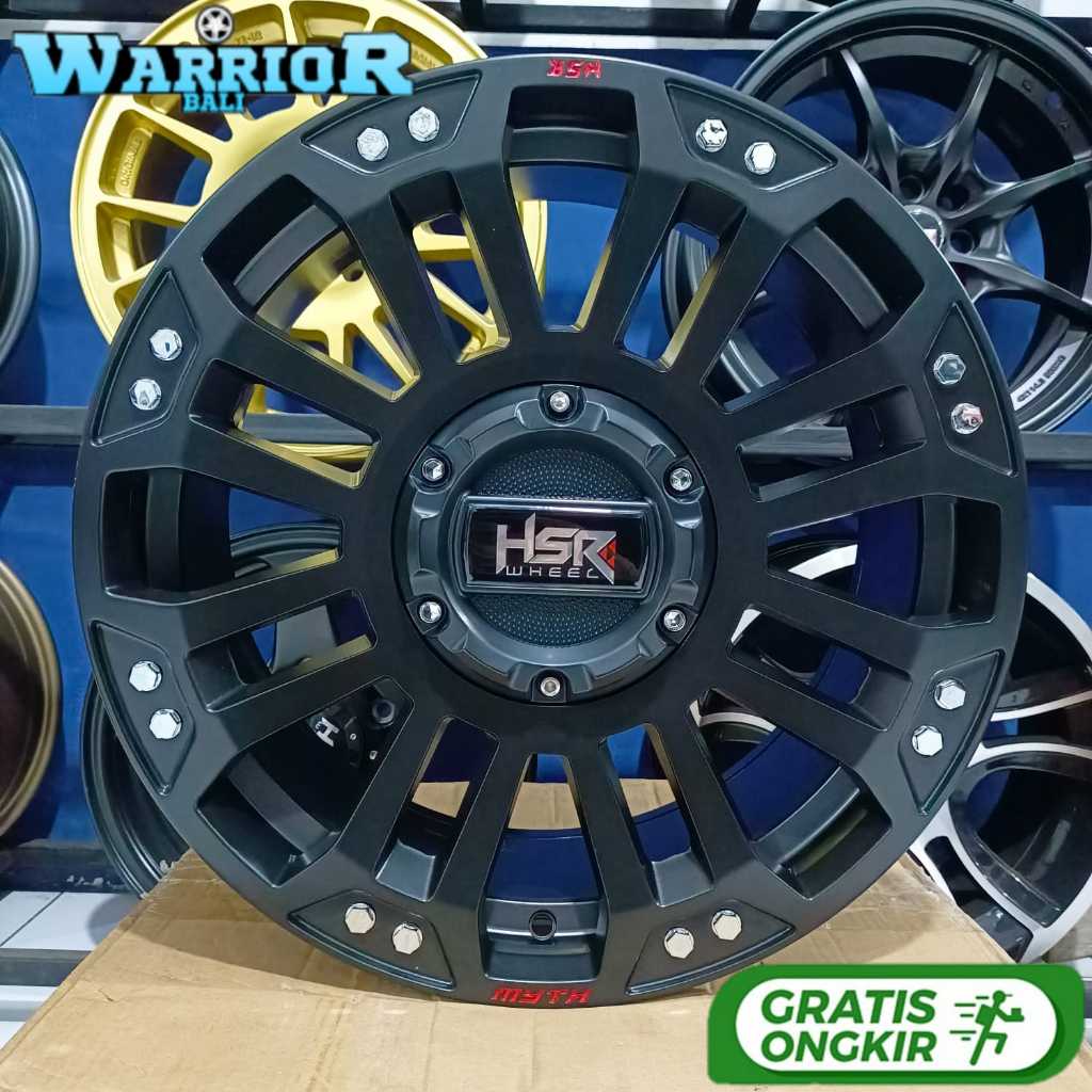 Jual Velg HSR MYTH05 Ring 18 Untuk Pajero Fortuner Ford Ranger Everest ...
