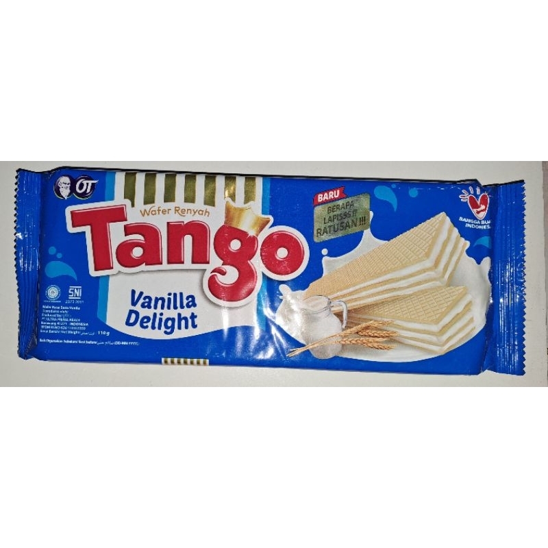 Jual Wafer Tango Vanilla Delight 110g | Shopee Indonesia