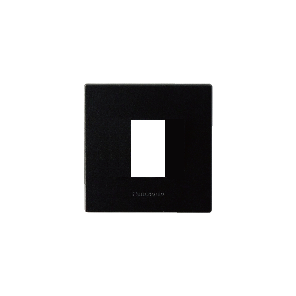 Jual Frame Kosong 1 Gang 1 Mata Device Module Outlet Saklar Lampu Hitam ...