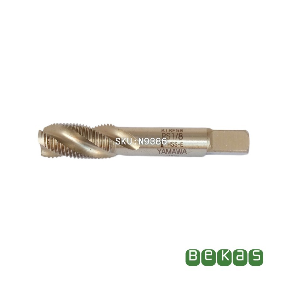 Jual YAMAWA Tap PS 1/8 Spiral Tapping Tool Ulir Drat PS1/8 - 28 Layak ...