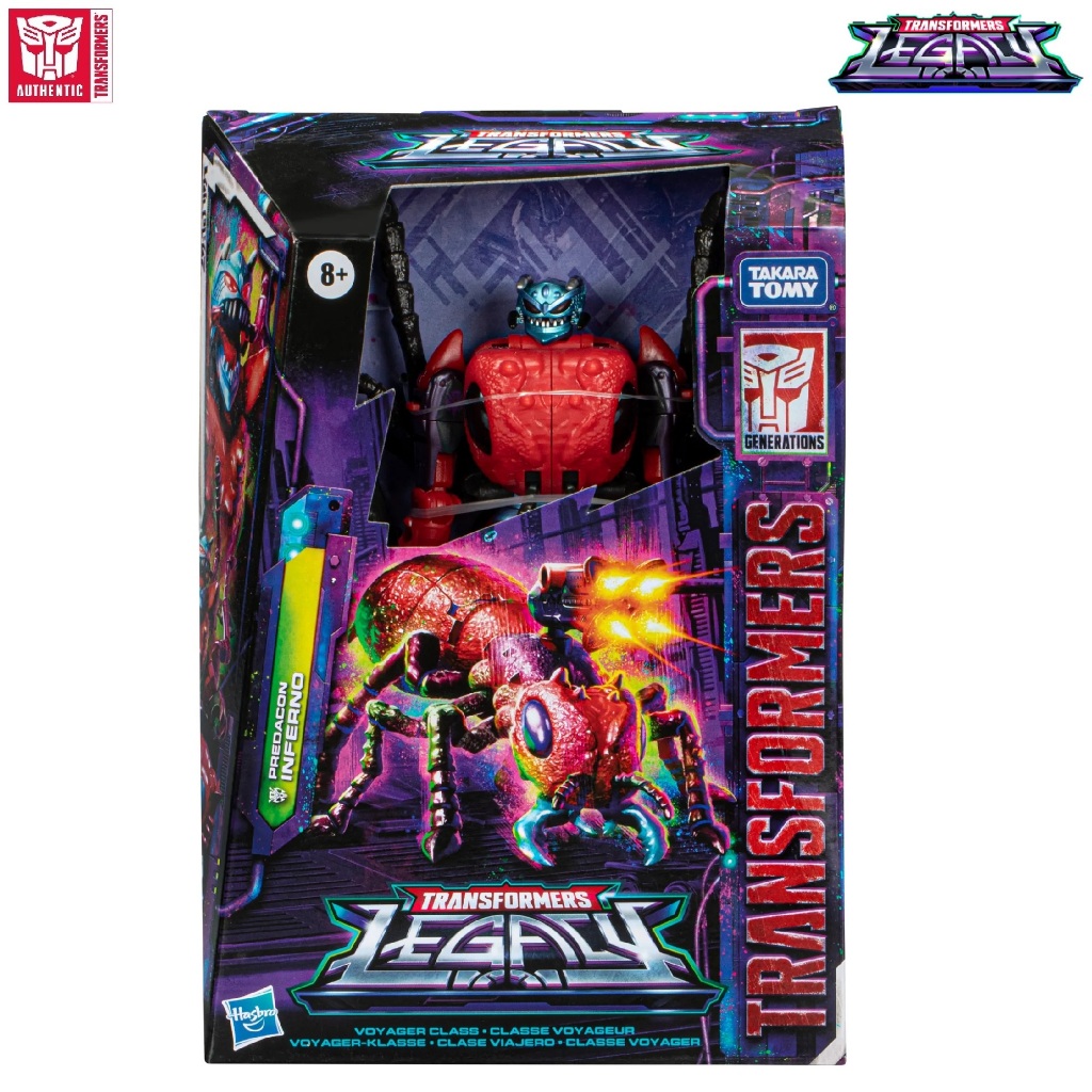 Jual TRANSFORMERS Legacy Voyager Predacon Inferno Figure TFOF3057 ...