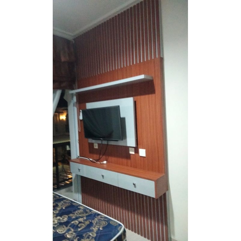Jual Backdrop TV / Wallpanel / Panel Dinding / Dinding Panel / Partisi ...