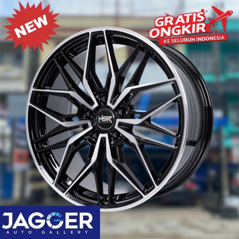 Jual Velg mobil hsr nain ring 19 pcd 5x114 black polish untuk toyota innova | Shopee Indonesia
